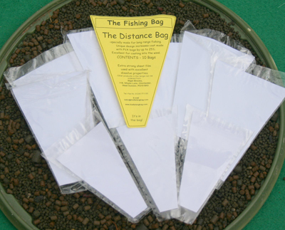 Use solid PVA bags for long range carp fishing. 🎣