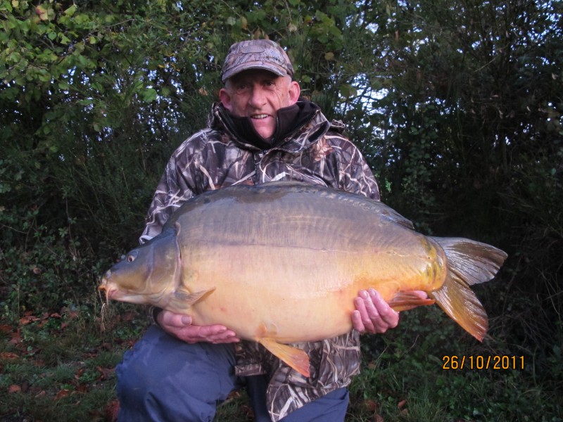 Over 30 different 40lb+ carp identified at Villefond in 2011! - Angling ...